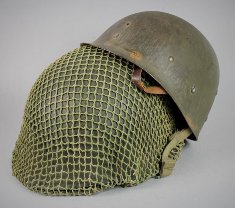 CS Militaria | WW2 US M1 Front Seam , Swivel Bales Helmet With ...