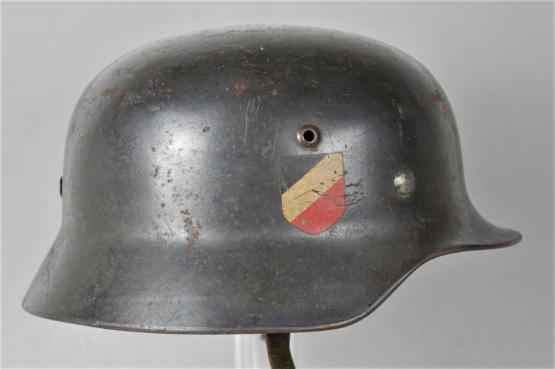 CS Militaria | WW2 German M35 Luftwaffe Double Decal Helmet With ...