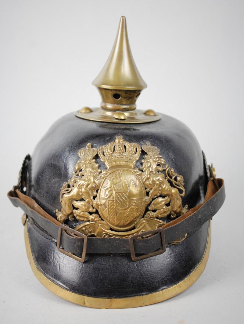 CS Militaria | WW1 German Pickelhaube of Bavaria ( Marked 21st Inf Regt )