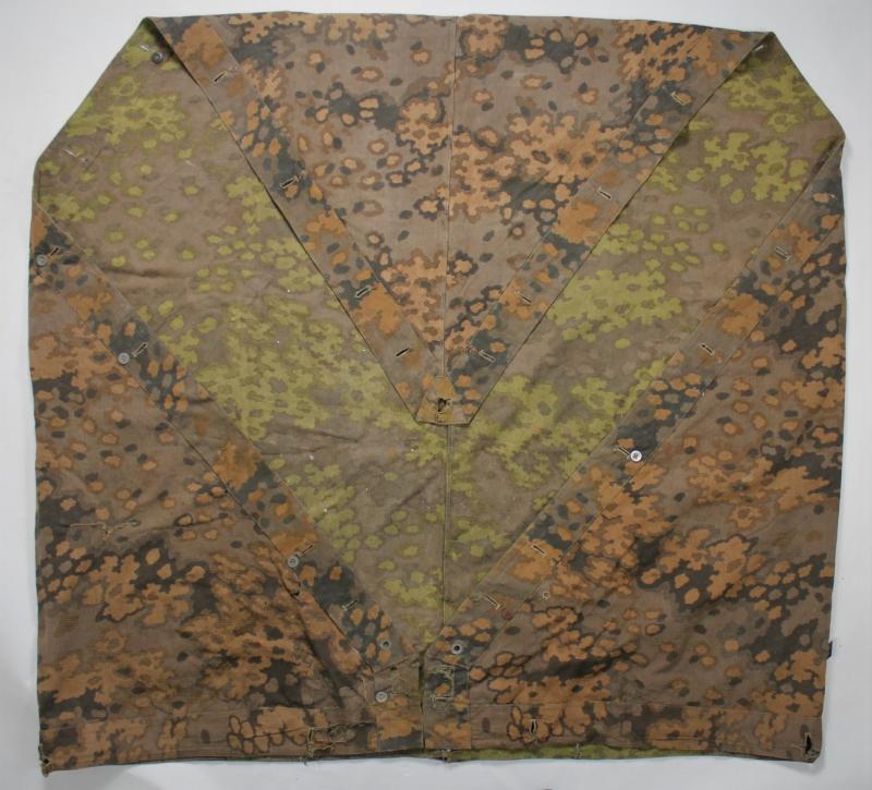 CS Militaria | WW2 German Waffen SS Camouflage Zeltbahn , ( Oak Leaf A )