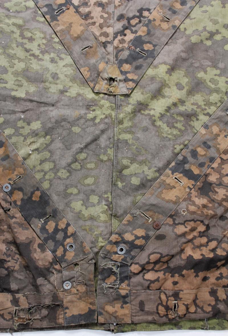 CS Militaria | WW2 German Waffen SS Camouflage Zeltbahn , ( Oak Leaf A )