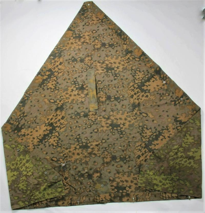 CS Militaria | WW2 German Waffen SS Camouflage Zeltbahn , ( Oak Leaf A )