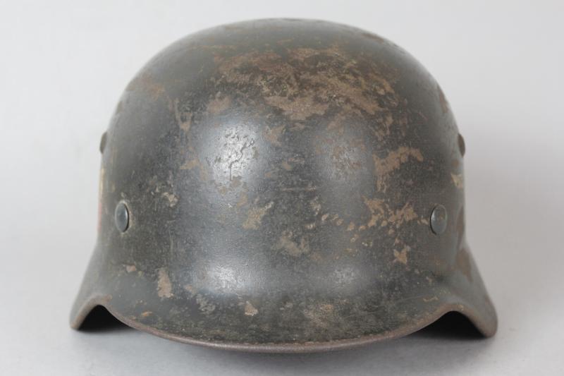 CS Militaria | WW2 German Double Decal M35 Luftwaffe Helmet