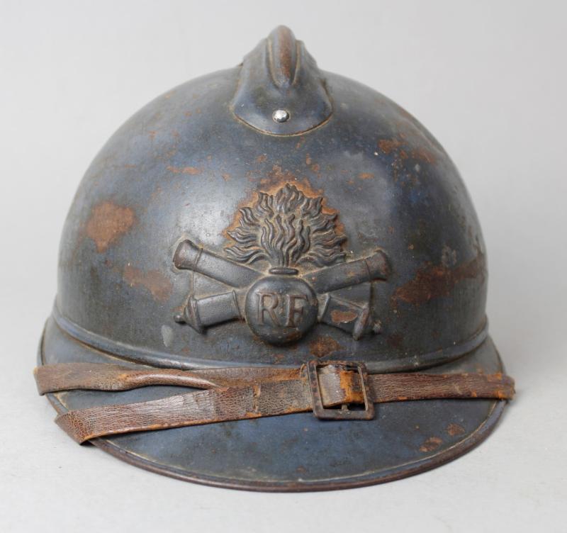 CS Militaria | WW1 French Artillery M15 Adrian Helmet