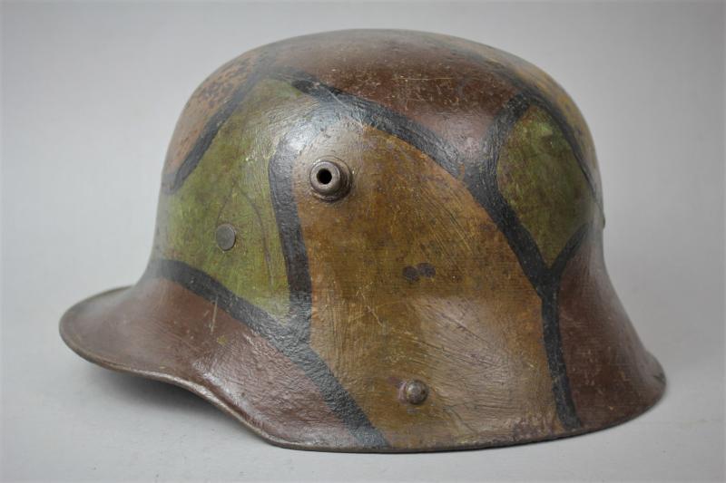 CS Militaria | WW1 German M16 Camouflage Helmet