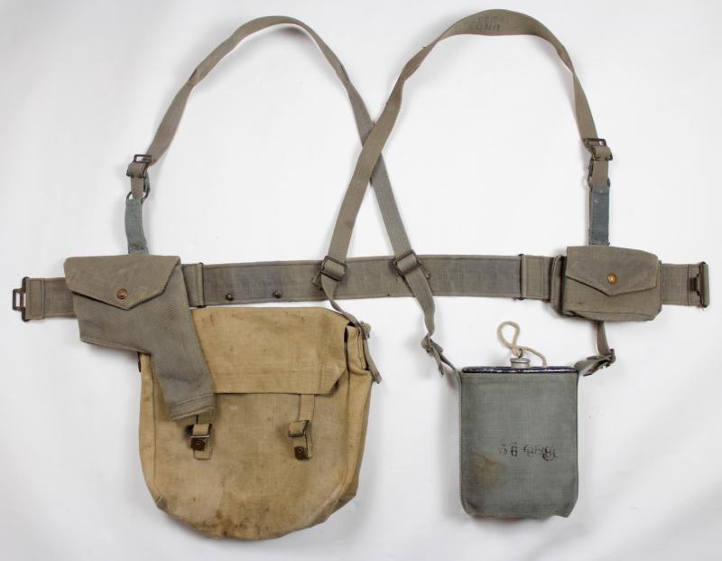 CS Militaria | WW2 British RAF '25 Pattern Webbing Officers Equipment ...