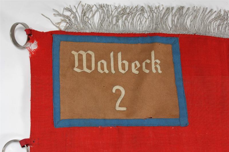 CS Militaria | WW2 German Double Sided DAF Banner - Malbech Area