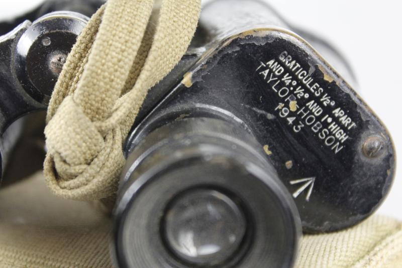 CS Militaria | WW2 British X6 Binoculars & '37 Pattern Webbing Case