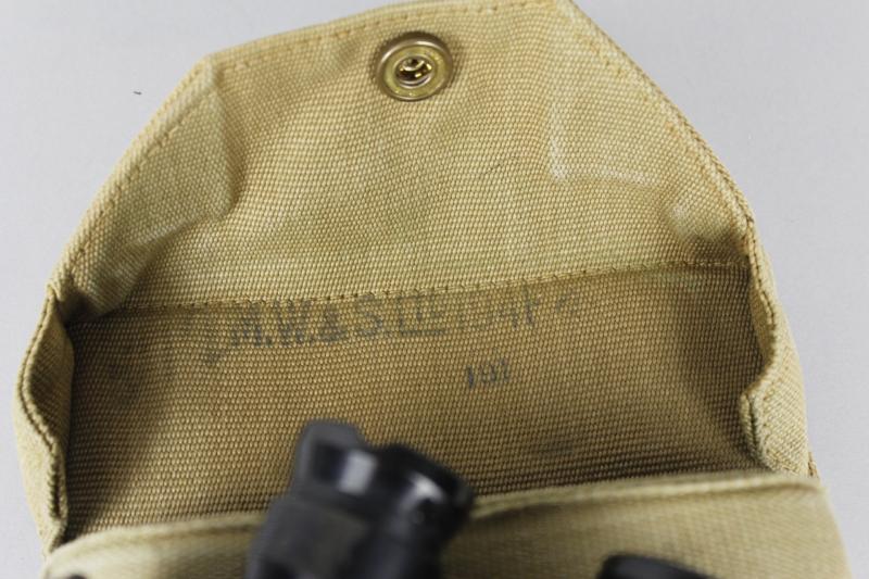 CS Militaria | WW2 British X6 Binoculars & '37 Pattern Webbing Case