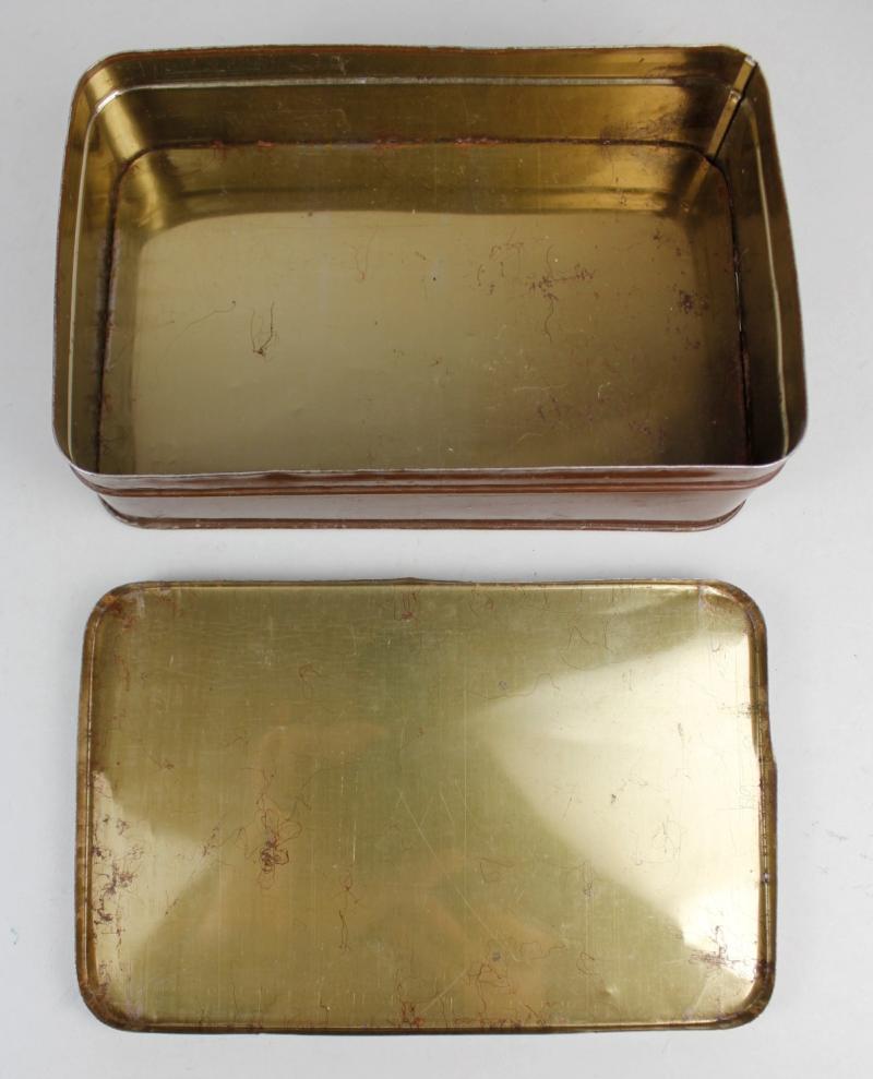 CS Militaria | WW2 British Chocolate & Boiled Sweets Ration Tin 'Nov 1943'