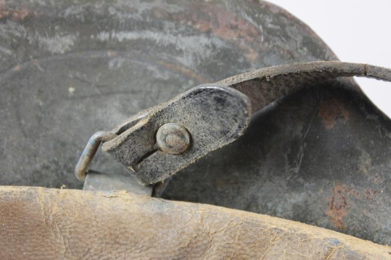 CS Militaria | WW2 German M42 Helmet With Chinstrap