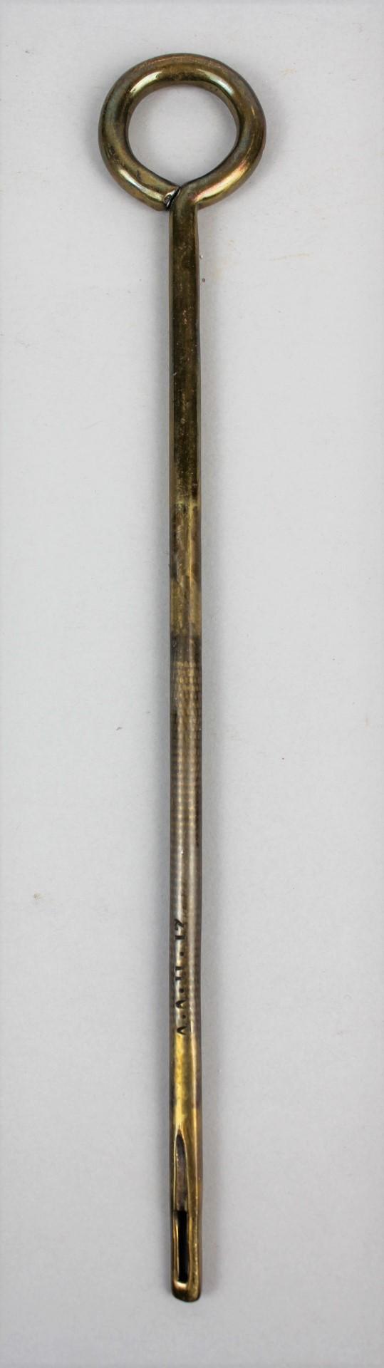 CS Militaria | WW1 British Revolver Cleaning Rod dated 1917