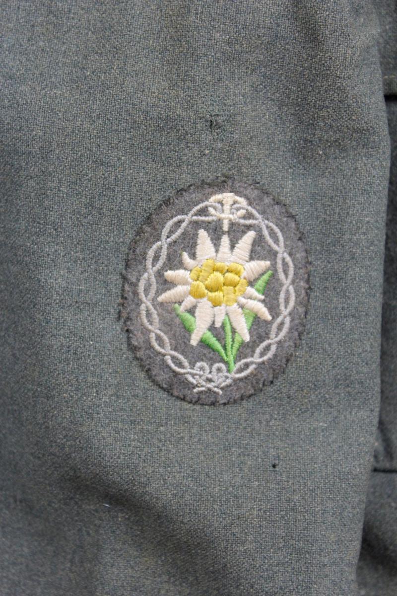 CS Militaria | WW2 German M36 Gebirgsjager Tunic