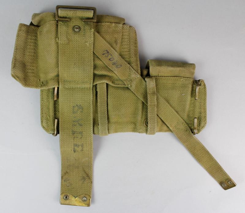 CS Militaria | WW1 '08 Pattern Webbing Cartridge Pouch - Right Side