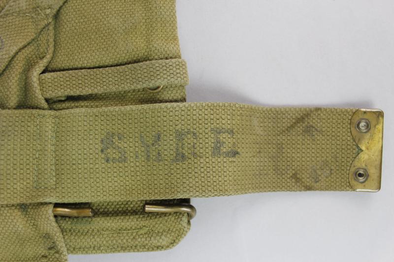 CS Militaria | WW1 '08 Pattern Webbing Cartridge Pouch - Right Side