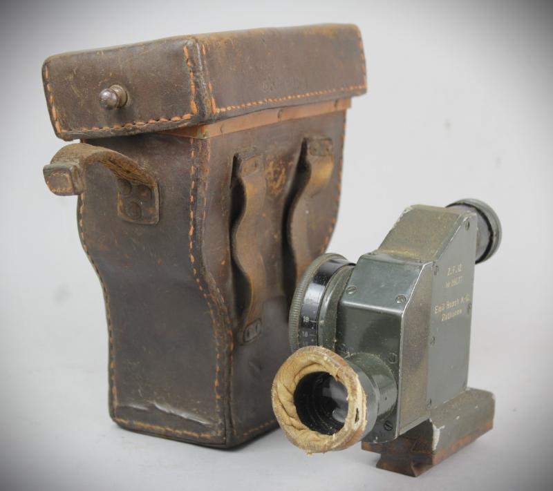 CS Militaria | WW1 German Maxim Machine Gun Sight & Case With Machine ...