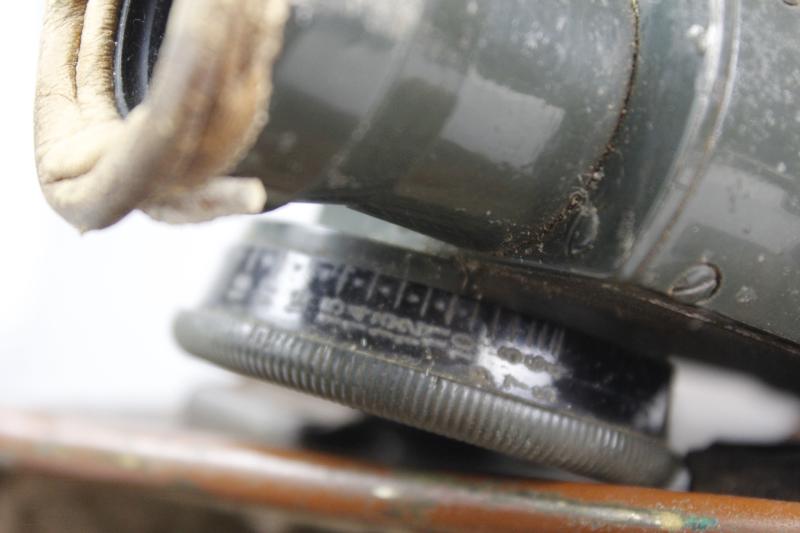 CS Militaria | WW1 German Maxim Machine Gun Sight & Case With Machine ...