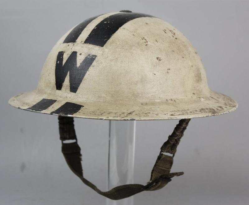 CS Militaria | WW2 British ARP 'Chief Warden' Helmet 1938