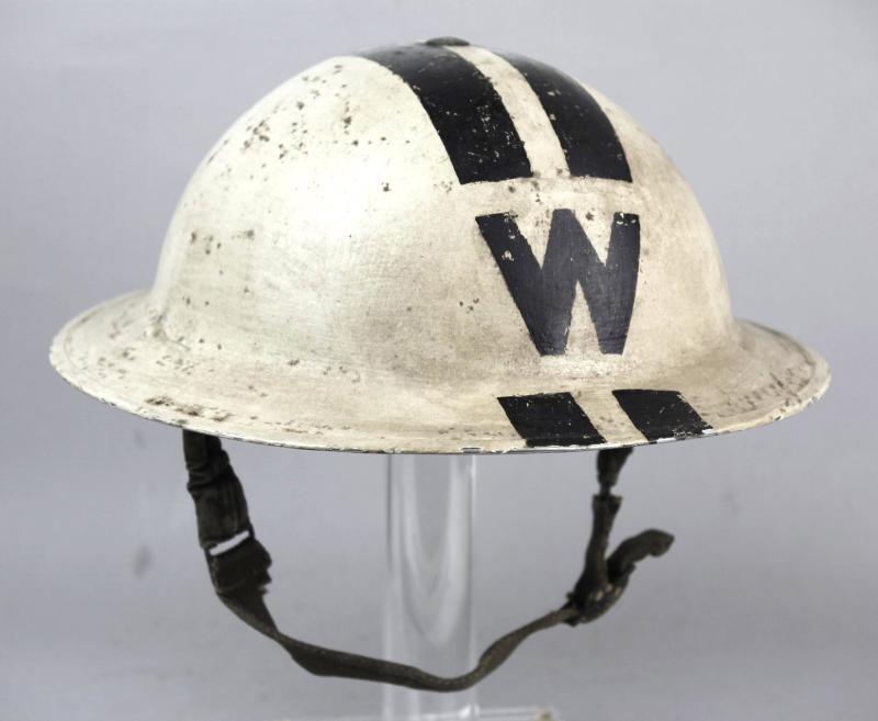 CS Militaria | WW2 British ARP 'Chief Warden' Helmet 1938