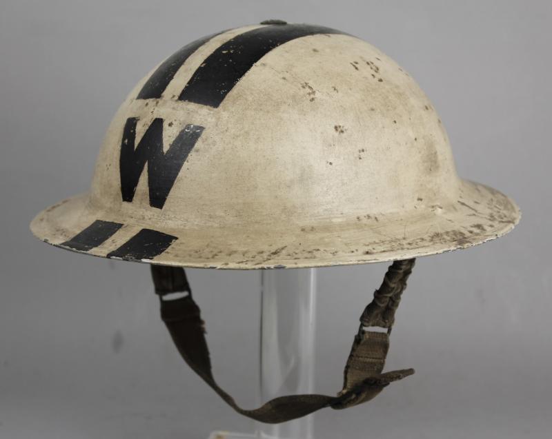 CS Militaria | WW2 British ARP 'Chief Warden' Helmet 1938