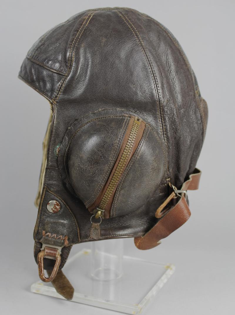 CS Militaria | WW2 RAF B-Type Flying Helmet - 1938 Dated