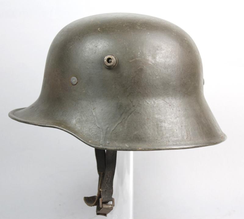 CS Militaria | WW1 German M18 Helmet With Chinstrap