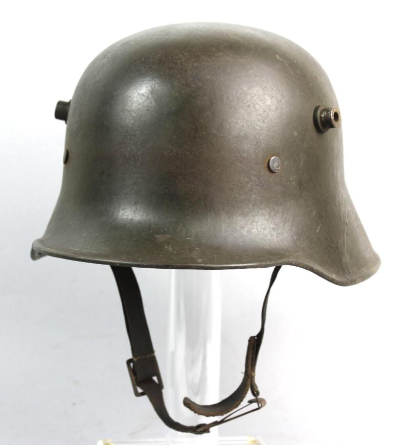 CS Militaria | WW1 German M18 Helmet With Chinstrap