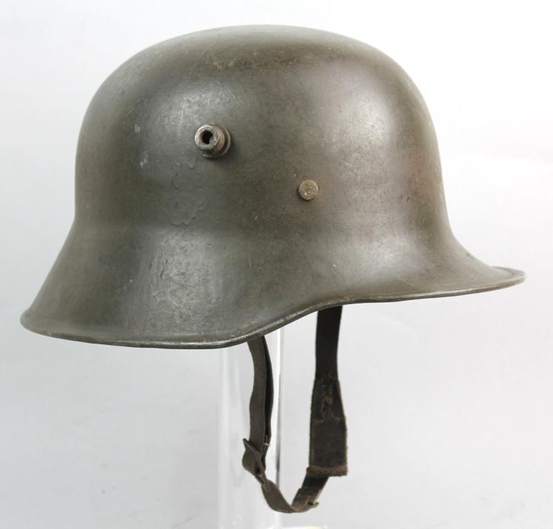 CS Militaria | WW1 German M18 Helmet With Chinstrap