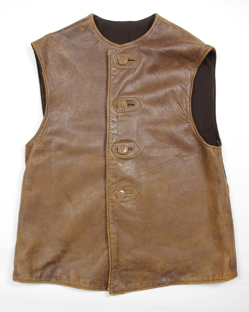 CS Militaria | Leather Camouflage Jerkin - Original Buttons