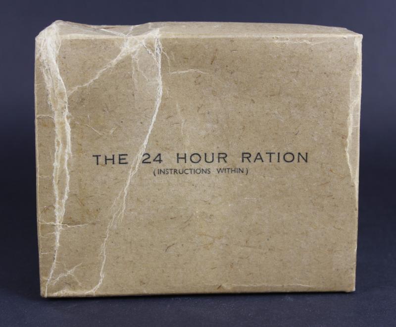 CS Militaria | Rare WW2 British 24 Hour Ration Pack Carton
