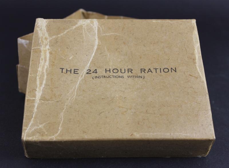 CS Militaria | Rare WW2 British 24 Hour Ration Pack Carton