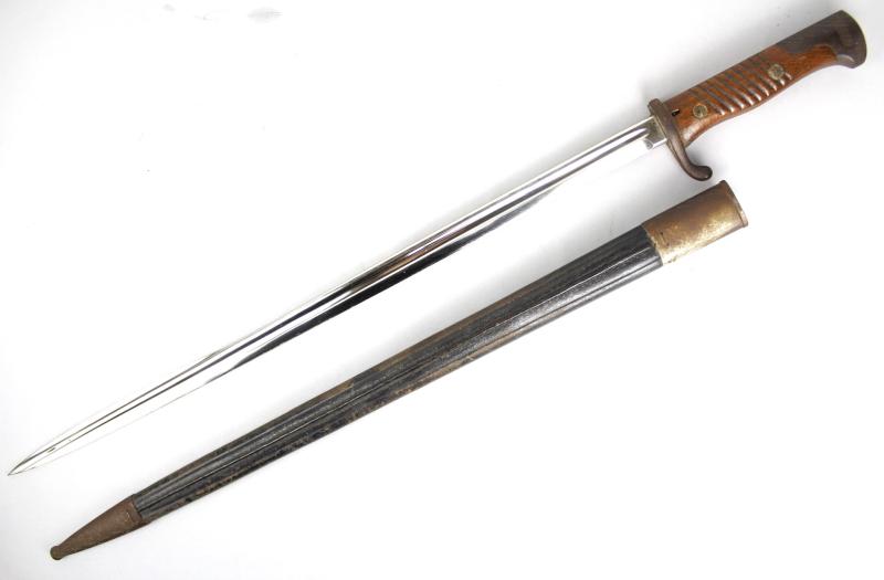 CS Militaria | Pre WW1 German S98Na Pipeback Bayonet