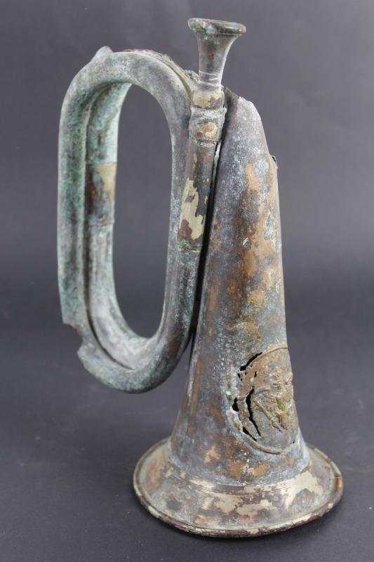 CS Militaria | WW1 German Bugle Relic From The Somme