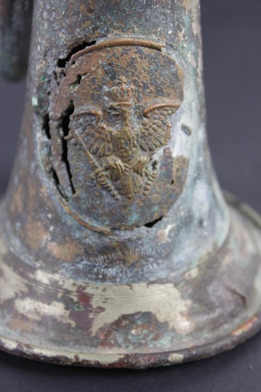 CS Militaria | WW1 German Bugle Relic From The Somme
