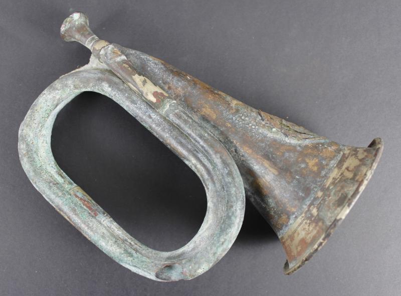 CS Militaria | WW1 German Bugle Relic From The Somme