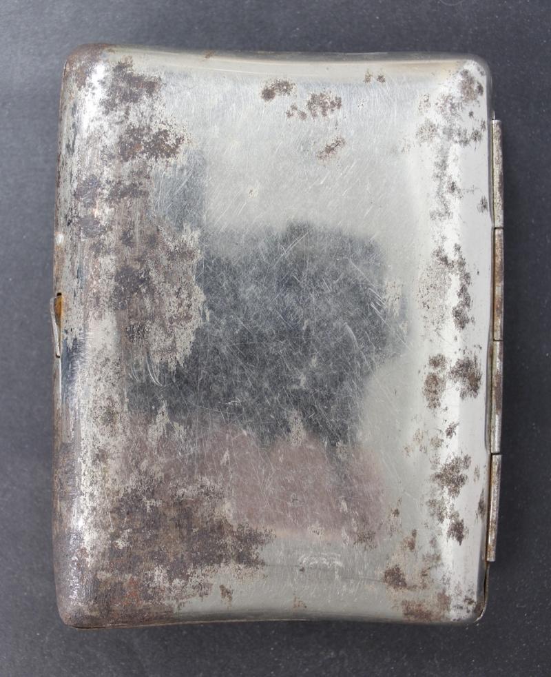 CS Militaria | WW1 German Cigarette Case With Kaiser Wilhelm To Front