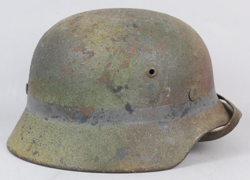 CS Militaria | WW2 German M35 Luftwaffe Camouflage Helmet