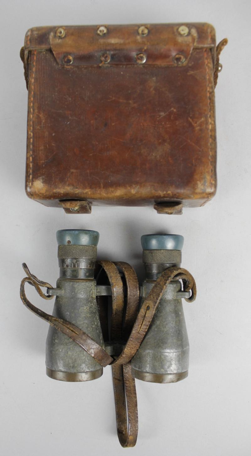 CS Militaria | WW1 German ' Fernglas' Binoculars In Case 1915