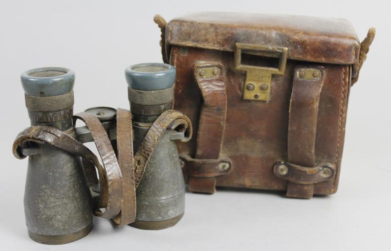 CS Militaria | WW1 German ' Fernglas' Binoculars In Case 1915