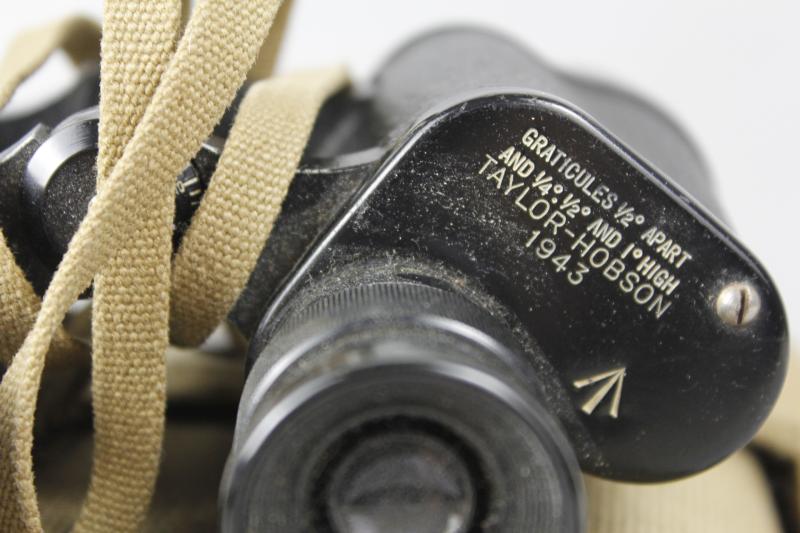 CS Militaria | WW2 British Binoculars In '37 Pattern Case With Matching ...