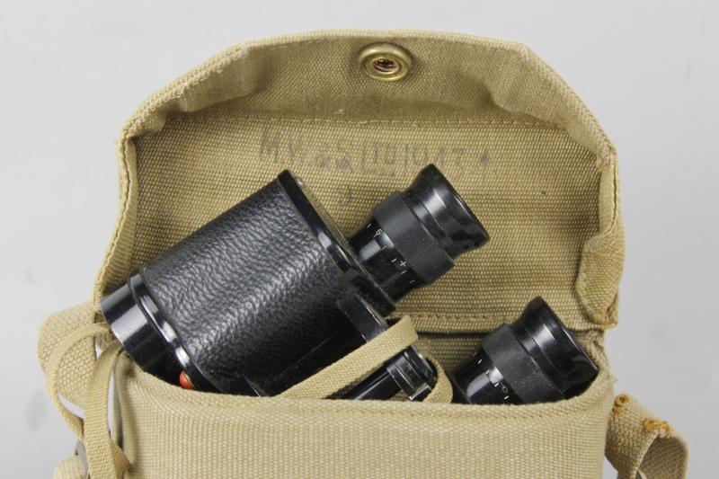 CS Militaria | WW2 British Binoculars In '37 Pattern Case With Matching ...