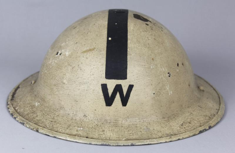 CS Militaria | WW2 British Home Front Head Air Raid Wardens Helmet 1938