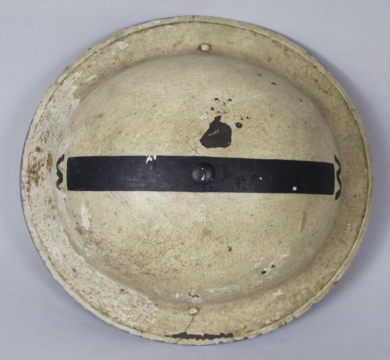 CS Militaria | WW2 British Home Front Head Air Raid Wardens Helmet 1938
