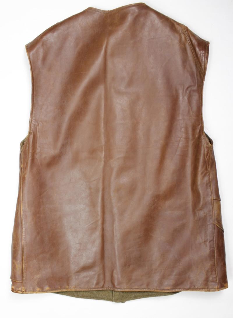 CS Militaria | WW2 British Leather Jerkin 1940