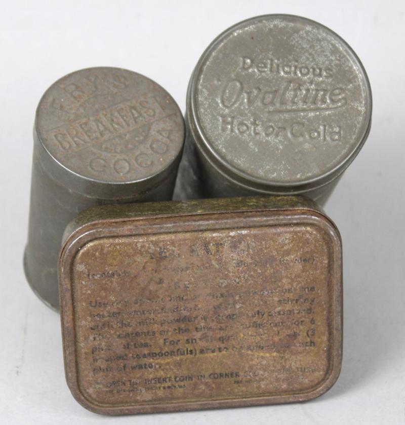 CS Militaria | WW2 British Smallpack Rations - Ovaltine , Frys Cocoa ...