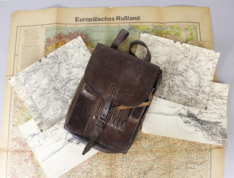 CS Militaria | WW2 German Luftwaffe Mapcase With Contents Named To Leutnant