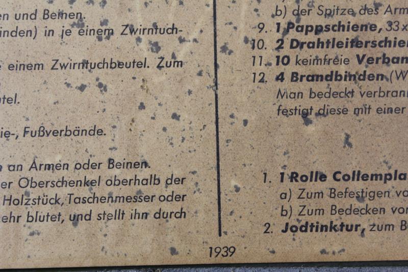 CS Militaria | WW2 German 'Verbandkasten' First Aid Box In Tan