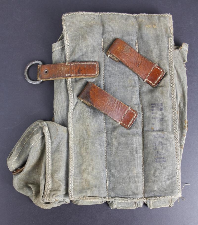 CS Militaria | WW2 German Blue MP40 Magazine Pouch 1943