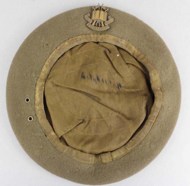 CS Militaria | WW2 British Army Education Corps Beret