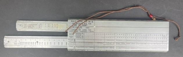 CS Militaria | WW2 British Vickers Machine Gun Slide Rule and Webbing ...